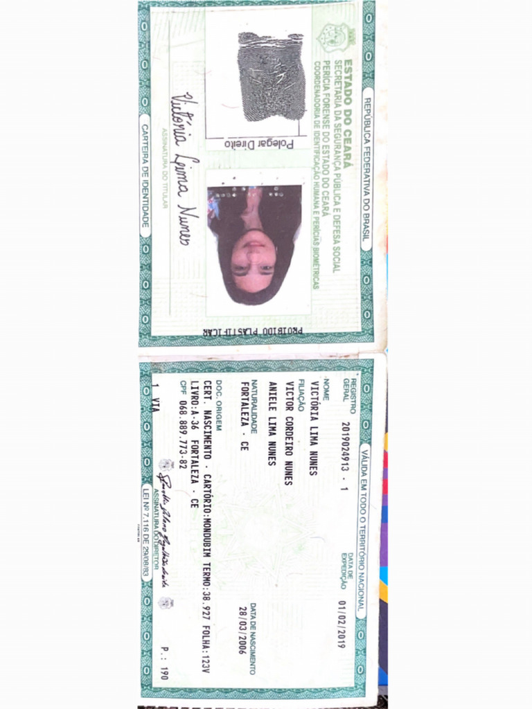 Minha Identidade | PDF