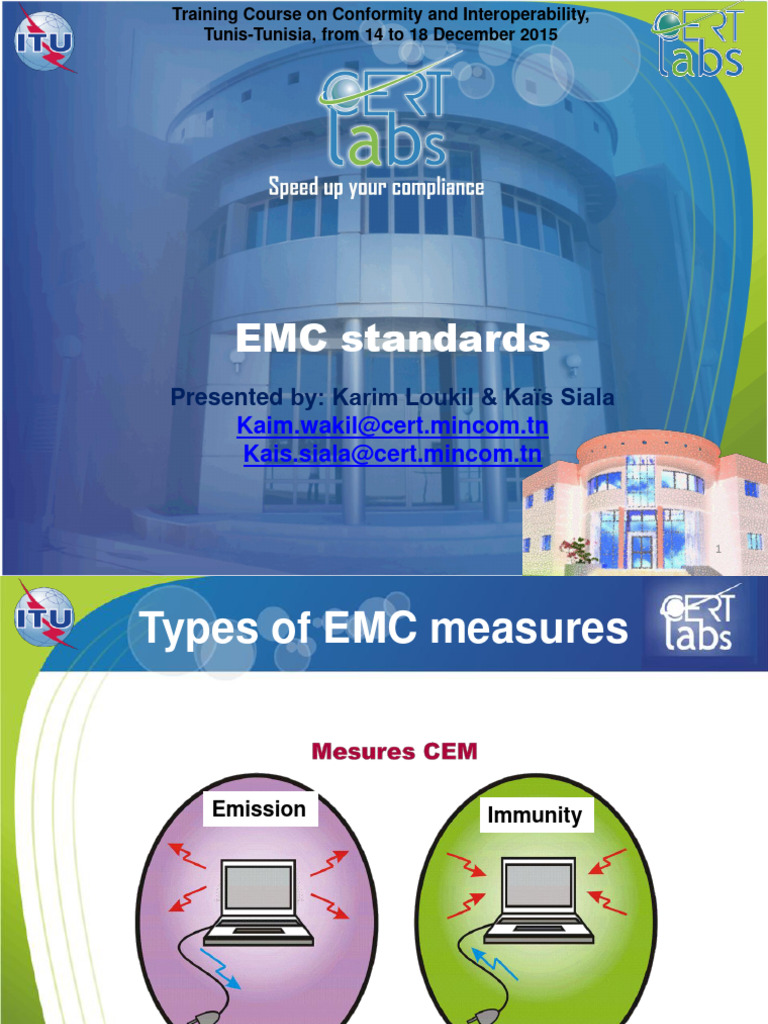 UIT_EMC_standards | PDF | Electrostatic Discharge | Electromagnetic ...