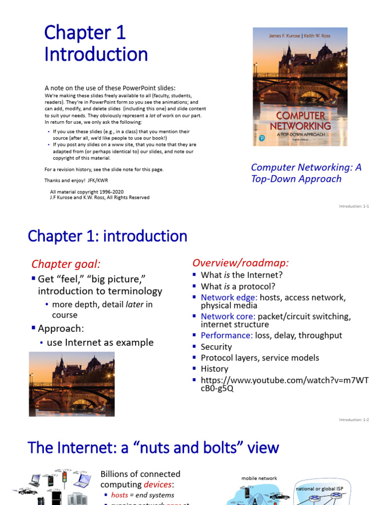 CN 01 Introduction | Download Free PDF | Computer Network | Transmission Medium