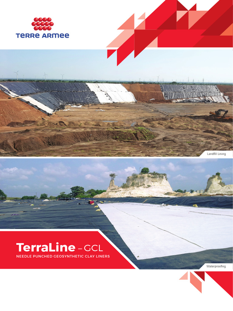 TerraLine GCL: Waterproofing & Landfill Lining | PDF | Materials