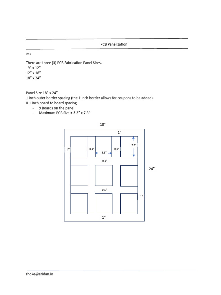 PCB Panelization Information | PDF