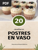 101 Recetas de Postres | PDF | Crema | Tarta de queso