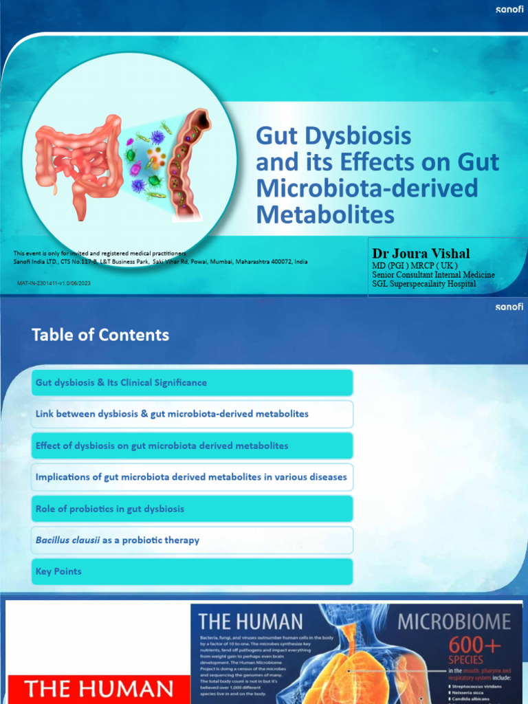 Gut Dysbiosis and Its Effect On Gut Microbiodata-Derived Metabolites ...