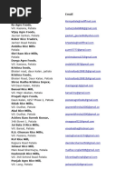 List of Delhi Agents-1 | PDF | New Delhi | Punjab