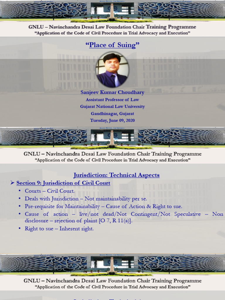 Place of Suing | PDF | Lawsuit | Tort