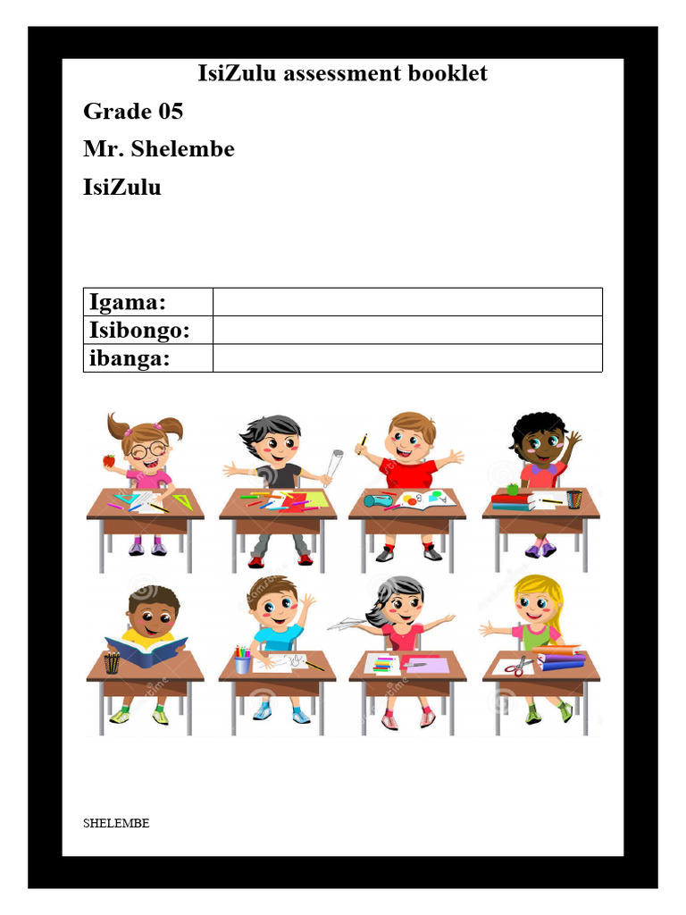 IsiZulu Assessment Book | Download Free PDF | Linguistics | Languages