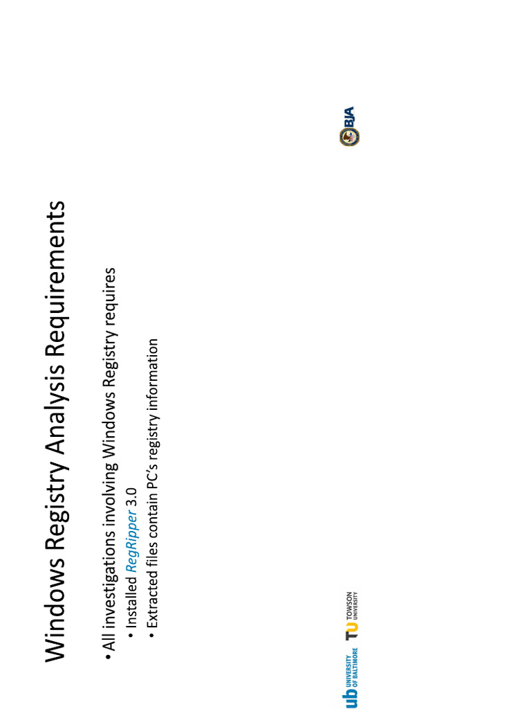 Windows Registry Forensics Pdf