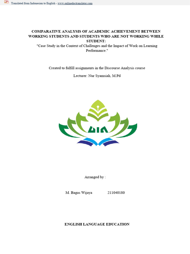 Mini Proposal - Id.en | PDF | Methodology | Course Credit