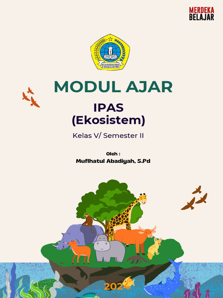 Modul Ajar IPAS | PDF | Karier & Perkembangan | Sains & Matematika