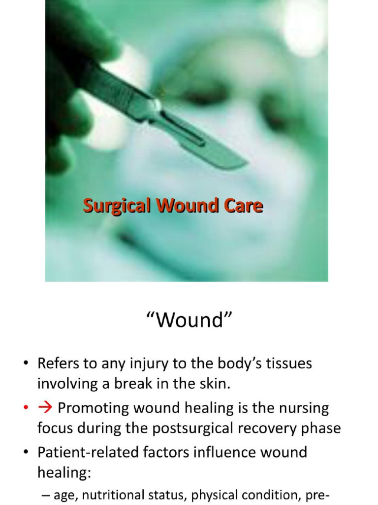 Surgical Wound Management | PDF