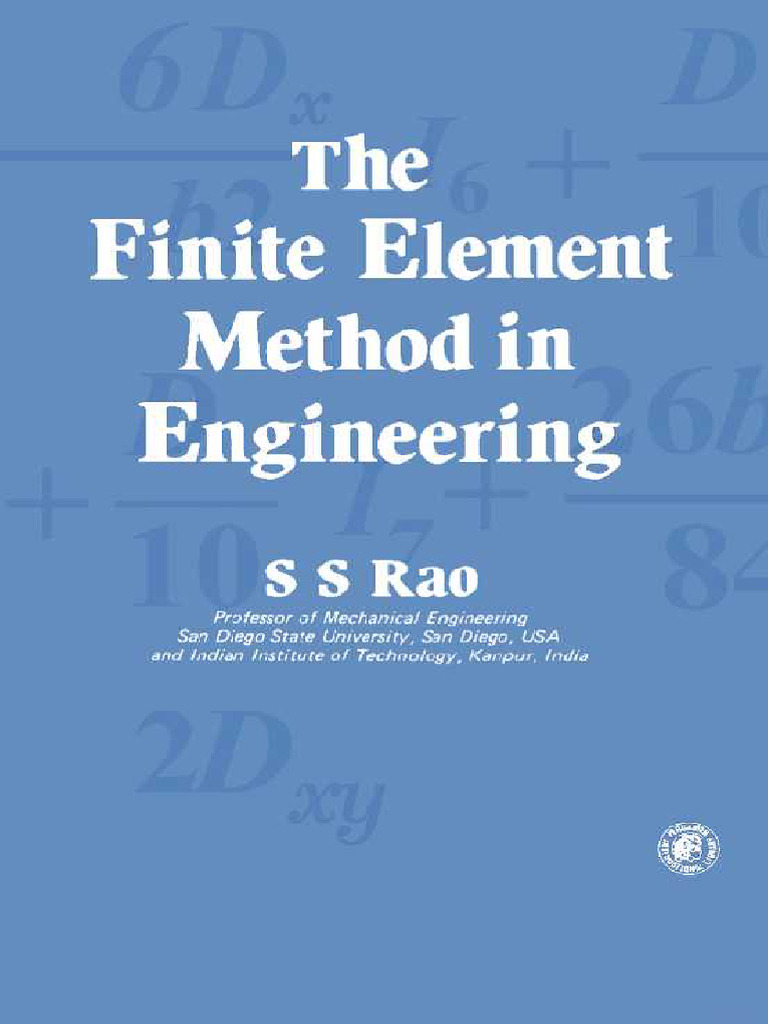 Finite Element Method by Ss Rao PDF Free | PDF
