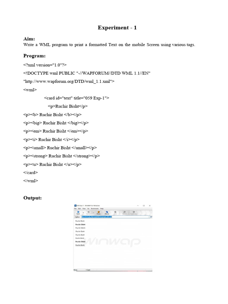 MC File Final | PDF | Tag (Metadata) | Computer Programming