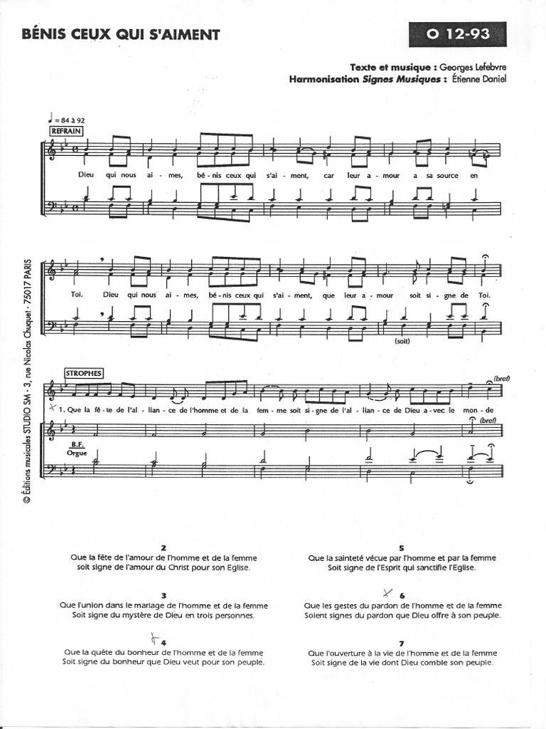 Beniss Ceux Qui S Aiment | PDF