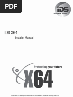 IDS X-Series User Manual 700-398-01G v2.6 | PDF | Security Alarm ...
