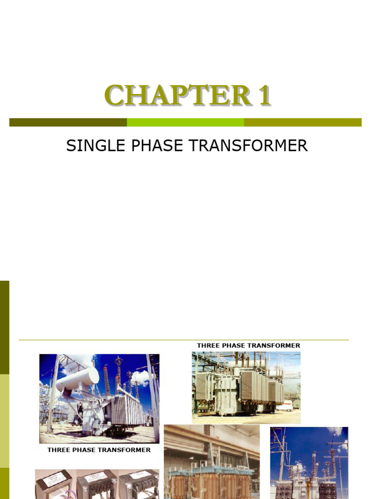 (uploadMB - Com) CHAPTER 1 TRANSFORMER | PDF | Transformer | Inductor