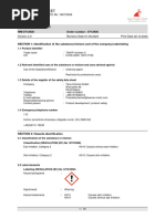 CTC-Cleaner-VLC Safety Data Sheet | PDF | Dangerous Goods | Toxicity