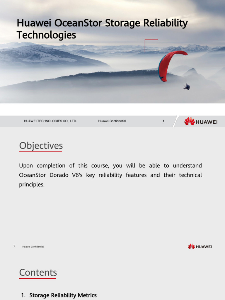 003 Huawei OceanStor Storage Reliability Technologies | PDF | Reliability Engineering | Hard ...