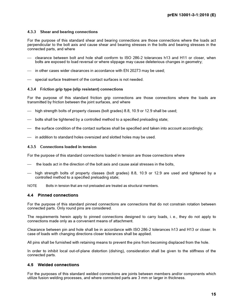 Part of en 13001 | PDF | Strength Of Materials | Building Engineering