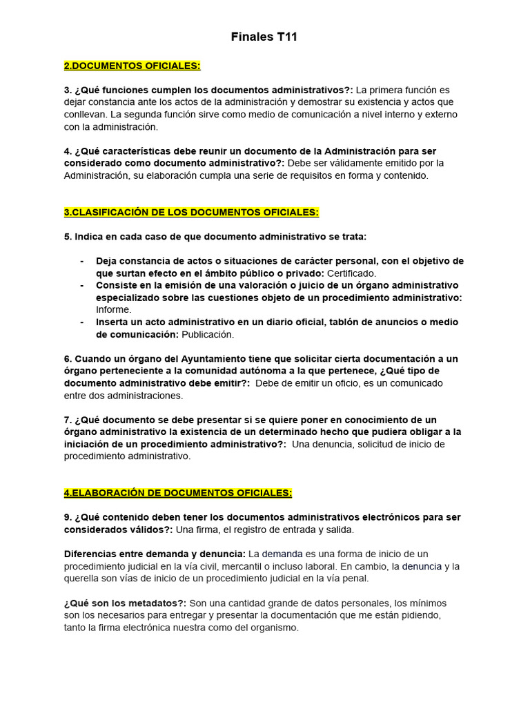 Actividades Finales T11 | PDF | Business