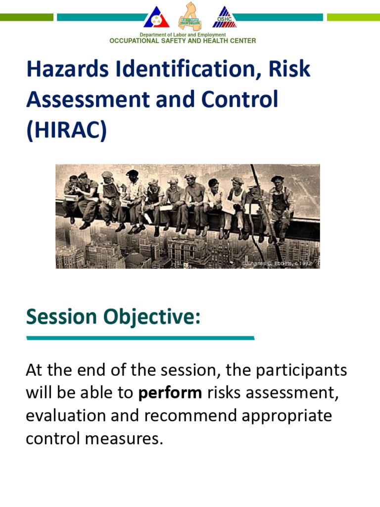Module-4 Hirac Boshforso1 v200728 | PDF | Occupational Safety And ...