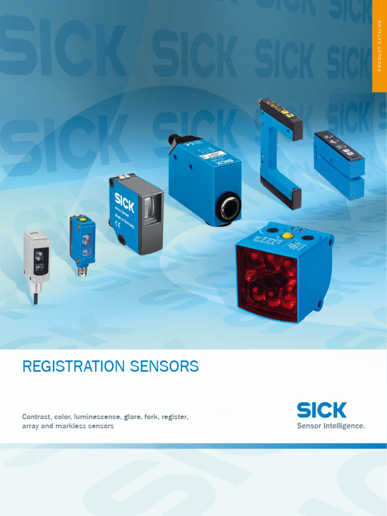 SICK Product Catalog Registration Sensors en IM0038070 | PDF | Optical ...