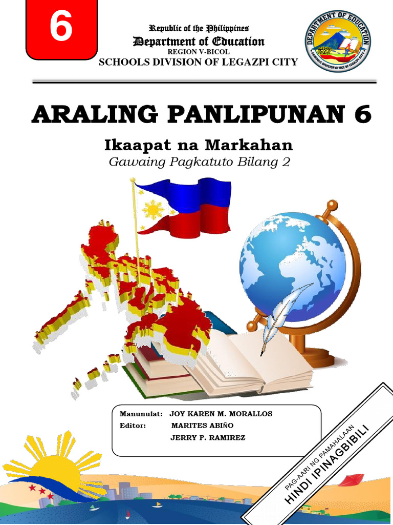 Ap Las Grade 6 Week 2 Q4 | PDF