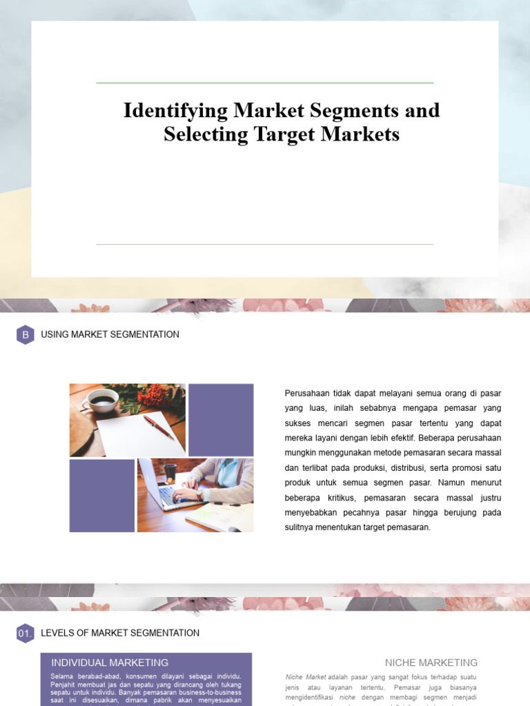 Market Segments and Selecting Target Markets - ABO | PDF