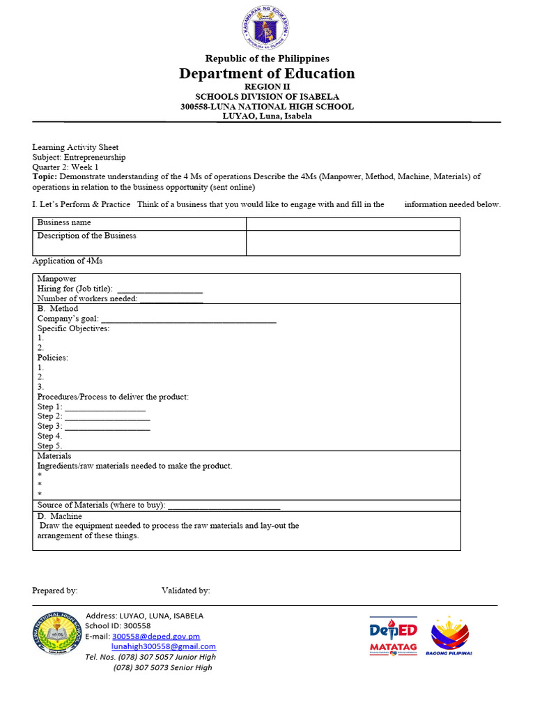 ENTREP-ACTIVITY | PDF