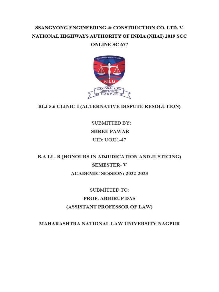 Adr Review | Download Free PDF | Arbitration | Tribunal