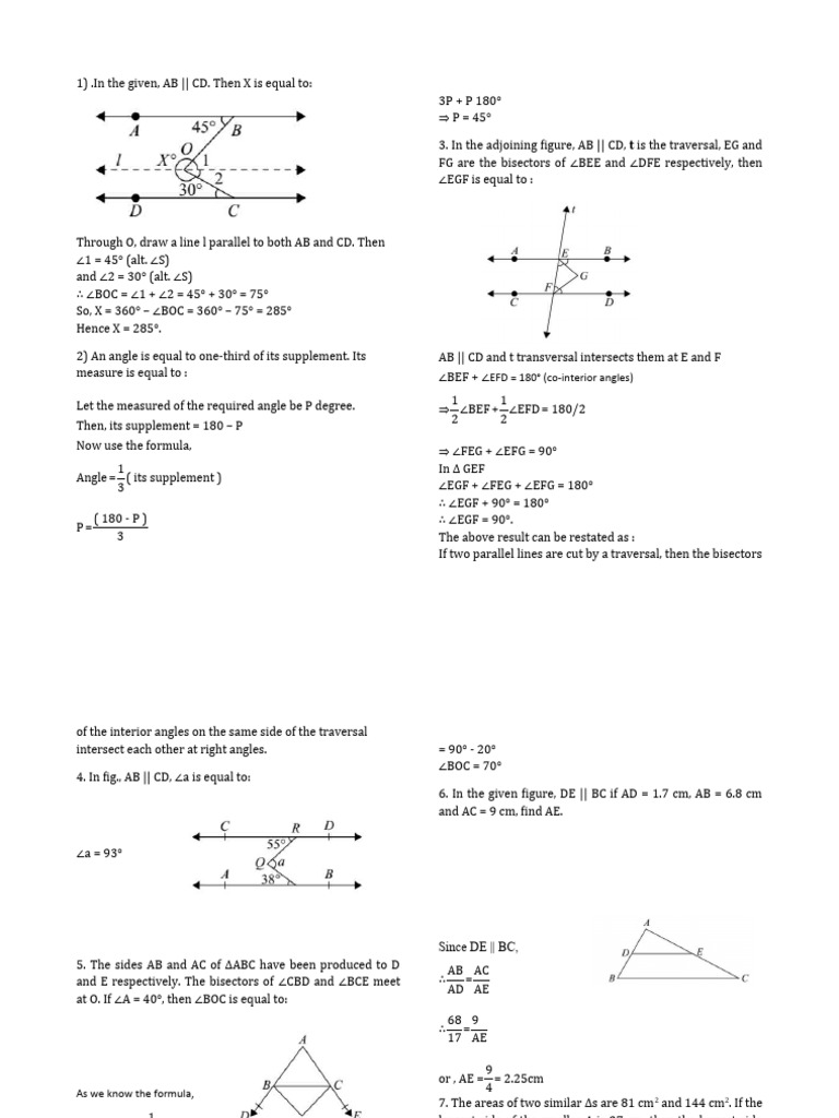 geomatry Questions | PDF | Area | Circle