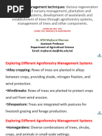 Overview of the Taungya System | PDF | Plantation | Bengal