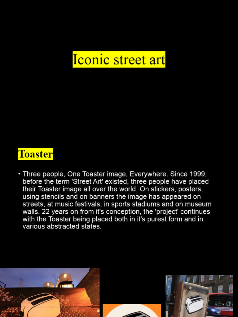 Iconic Street Art | Download Free PDF | Street Art