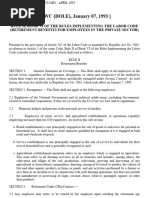 Ra 7641 | PDF | Employment | Collective Bargaining