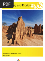 Geography Term 3 Grade 9 | PDF | Weathering | Erosion