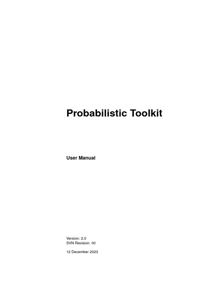 Probabilistic Toolkit | PDF | Probability Distribution | Applied Mathematics