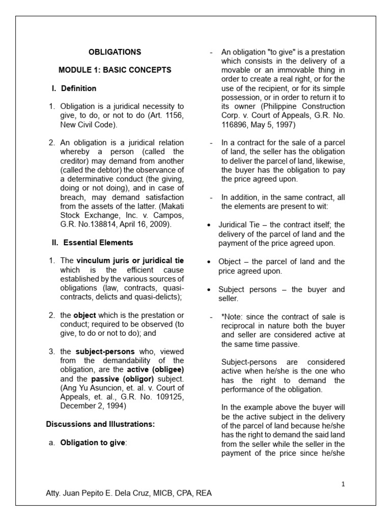 Module 1 Basic Concepts | Download Free PDF | Negligence | Prices
