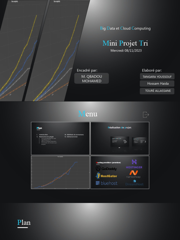 Mesure et Visualisation des Algorithmes de Tri | PDF | Algorithmes et ...