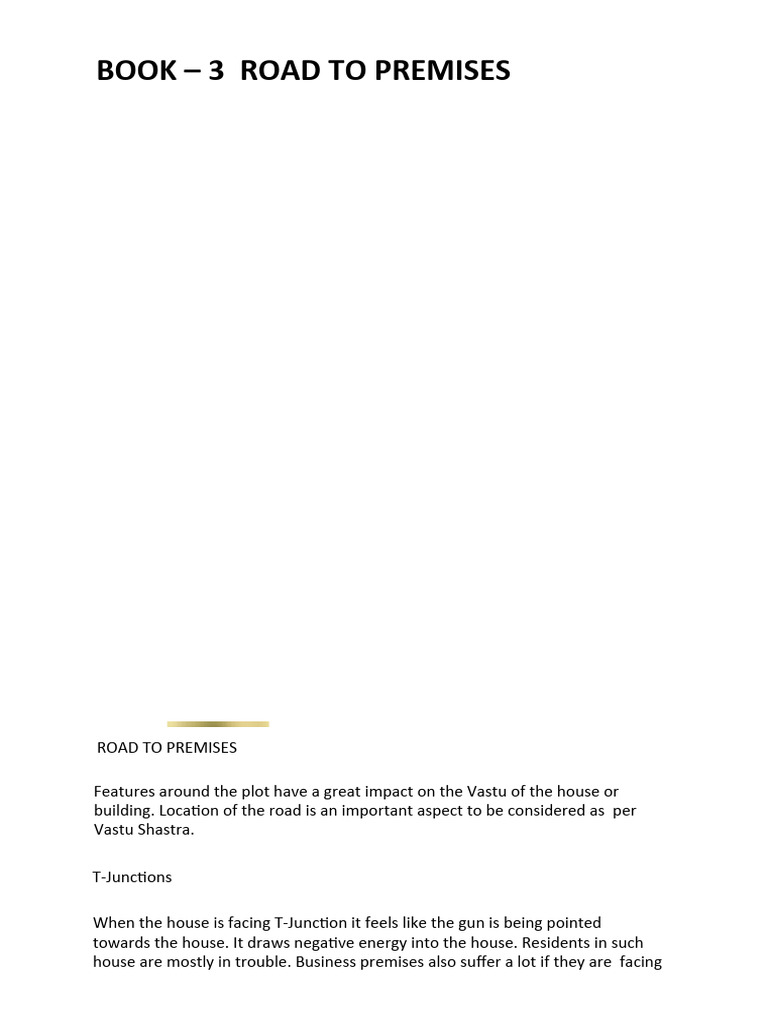 BOOK-3.pdf VASTU ROAD TO PREMISES | PDF | Behavioural Sciences