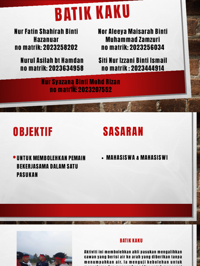 Batik Kaku Hbu 3 | PDF