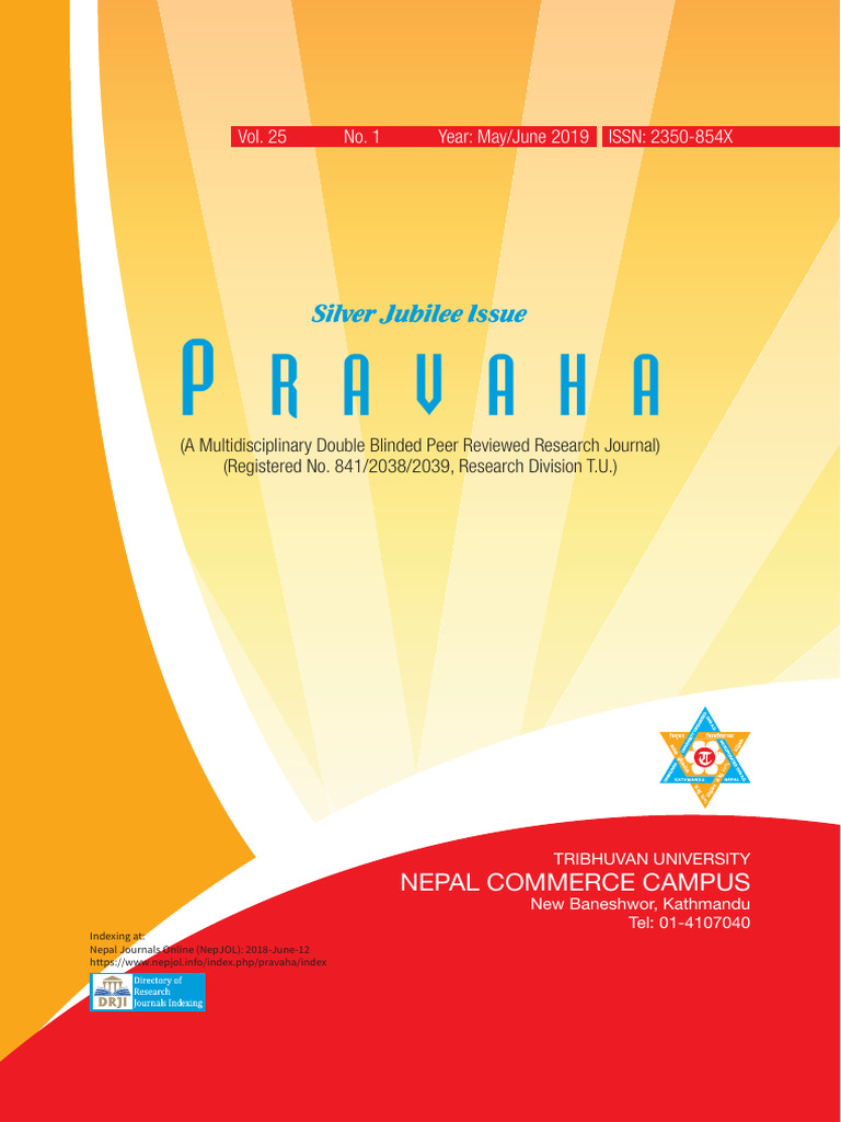 Pravaha 2019 | Download Free PDF | Applied Mathematics | Statistical Models