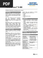 Sikaemaco S 488 | PDF | Concrete | Sodium Chloride