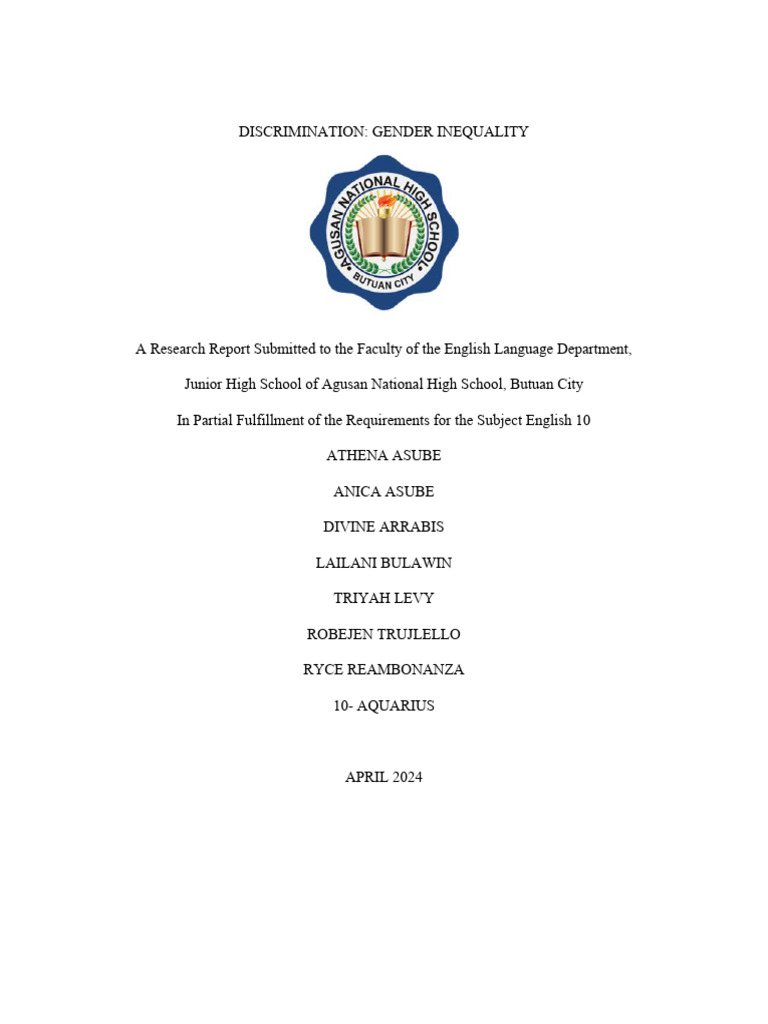 Asube_Aquarius | PDF | Discrimination | Discrimination & Race Relations