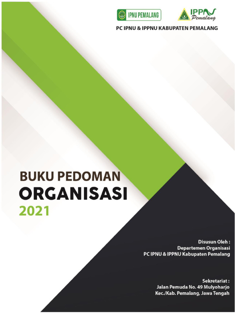 Buku Pedoman Organisasi | PDF