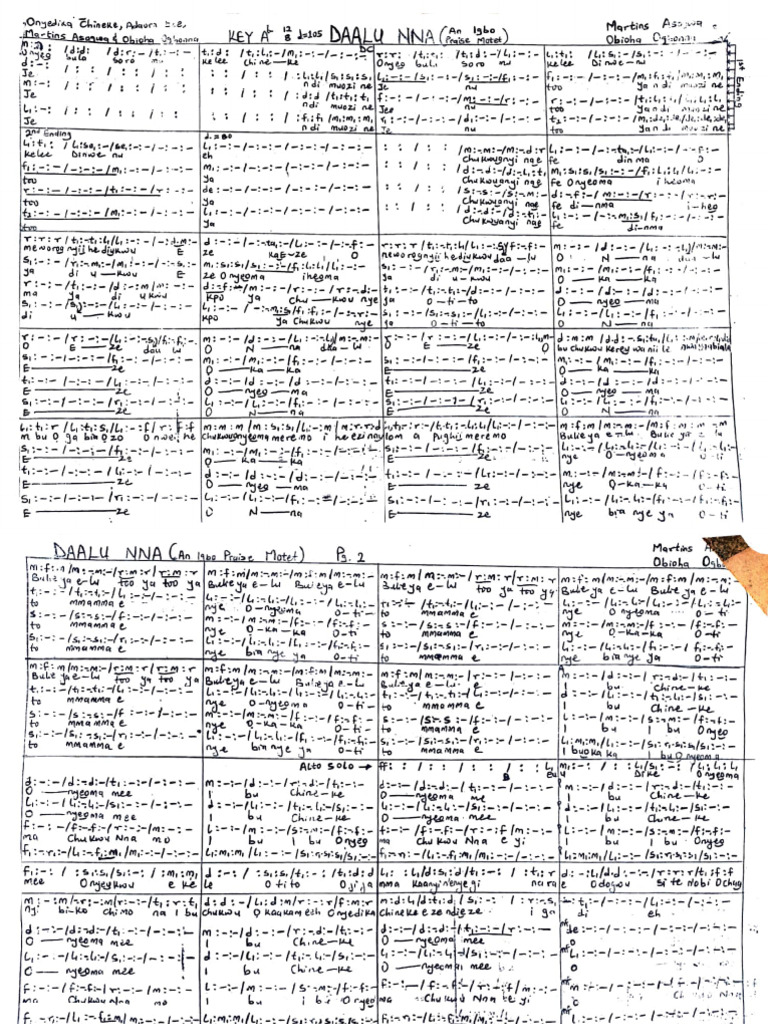 Daalu Nna by Martins Asogwa and Obioha Ogbonna | PDF