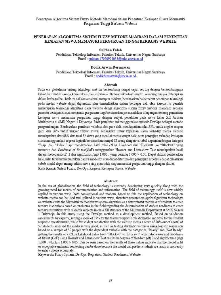 43633-Article Text-73006-1-10-20211203 | PDF | Komputer