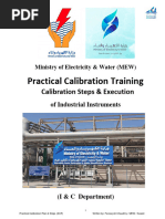 Control Valve Calibration Procedures | PDF | Calibration | Electronics