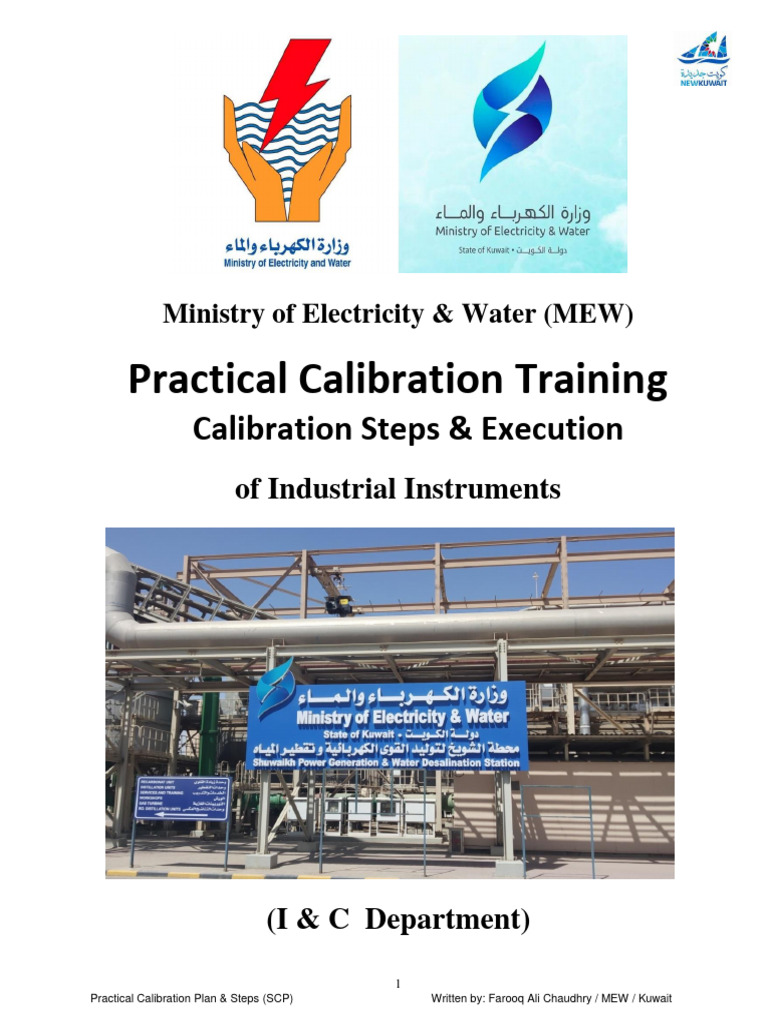 021 - Practcal Traiing of Calibration (Part 2 of SCP) | PDF ...