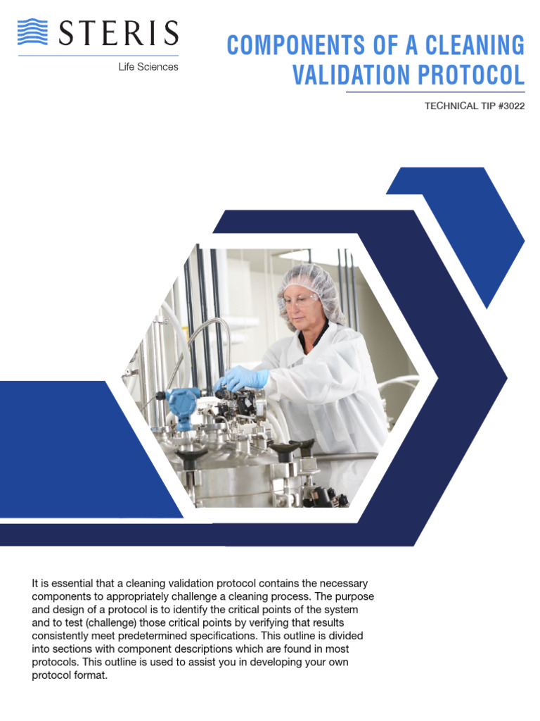 Components of A Cleaning Validation Protocol | PDF | Science ...
