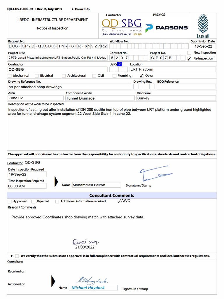 Lus CP7B QDSBG Inr Sur 65927 - 02 | PDF