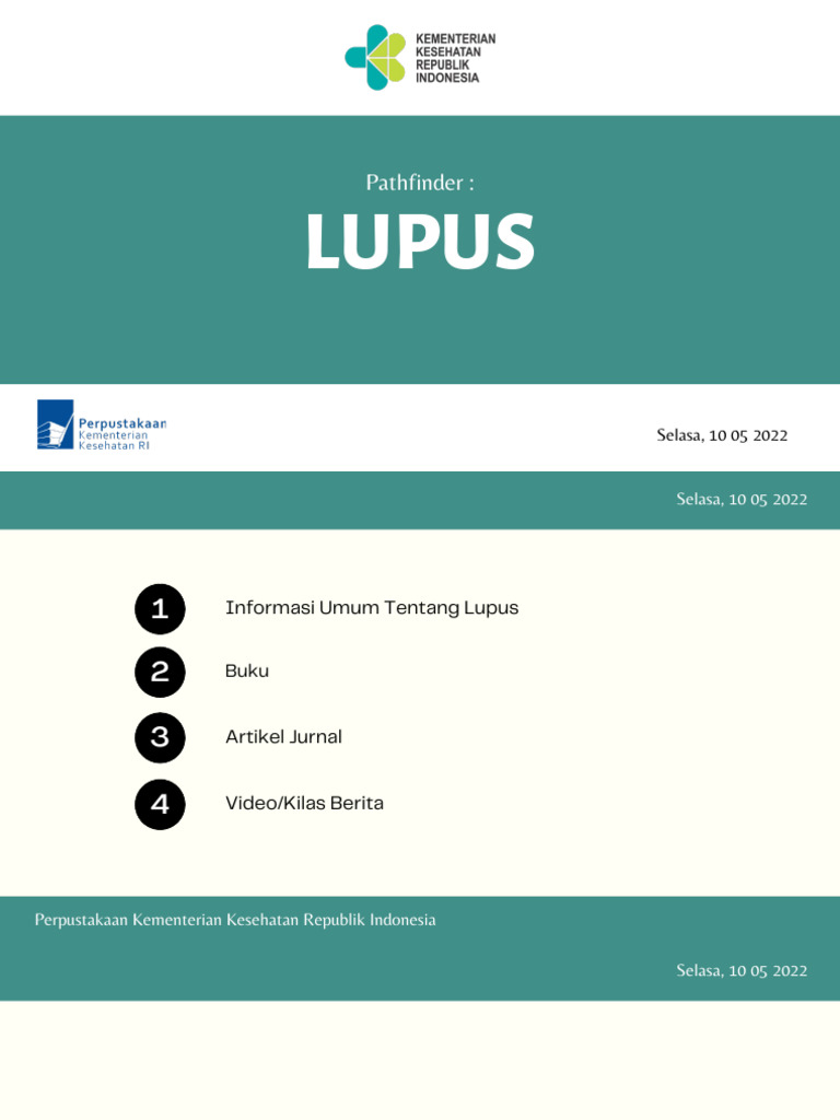 Pathfinder KEMENKES RI Lupus | PDF